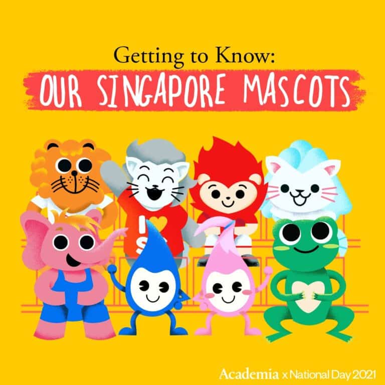 Get to Know Our Singapore Mascots! - Academia | English and General ...